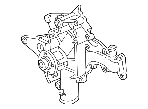 1998-2008 Mercedes-Benz Water Pump 1122001501 | Retail Performance Auto ...