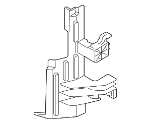 CM5Z-8311-A - Radiator Support Air Deflector 2012-2018 Ford Focus ...