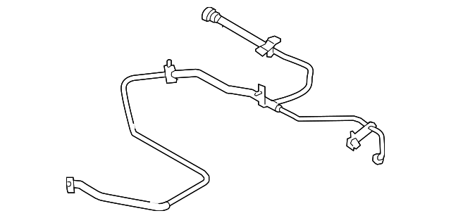 2015-2018 Ford Connector Hose F2GZ-9D683-B | Varsity Ford