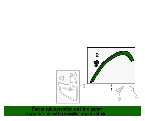 2015-2019 Lincoln MKC Molding EJ7Z-78290A60-AA | OEM Parts Online