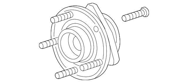 2019-2025 GM Front Hub & Bearing 13544843 | OEM Parts Online