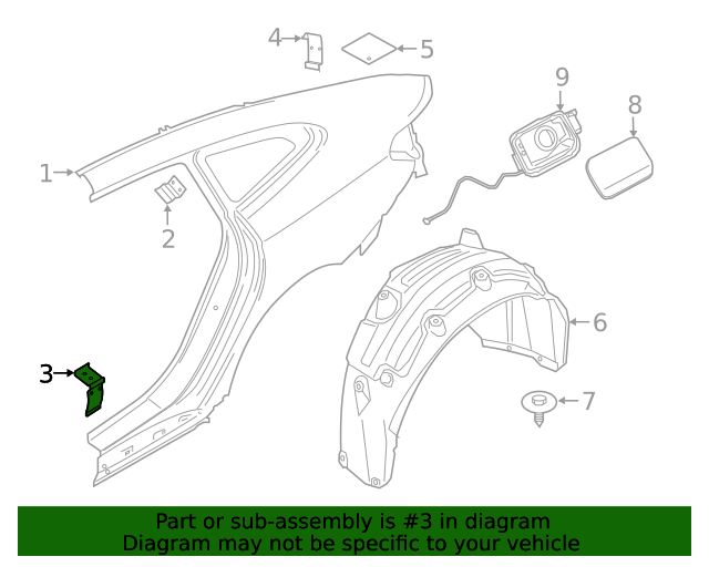 41007437608 - 2018-2019 BMW 640i xDrive Gran Turismo Insert (41-00-7 ...
