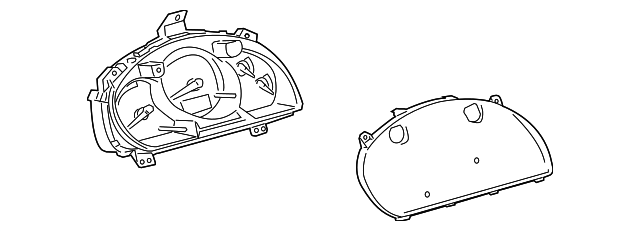 2006-2007 Toyota Highlander Instrument Cluster 83800-48560 | Retail ...