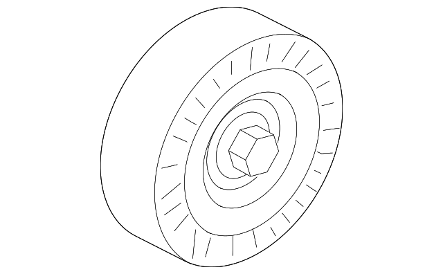 2021-2023 Genesis Idler Pulley 25286-3CKA2 | QuirkParts