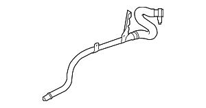 2010-2013 Jaguar XJ Engine Coolant Overflow Hose C2D6005 | Jaguar ...