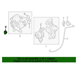 Genuine OEM BMW Upper Hose Lock Ring Part# 17127799184 Fits 2008-2021 ...
