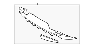 86695-1M320 - Lower Cover 2010-2013 Kia Forte Koup | Kia.Parts Store