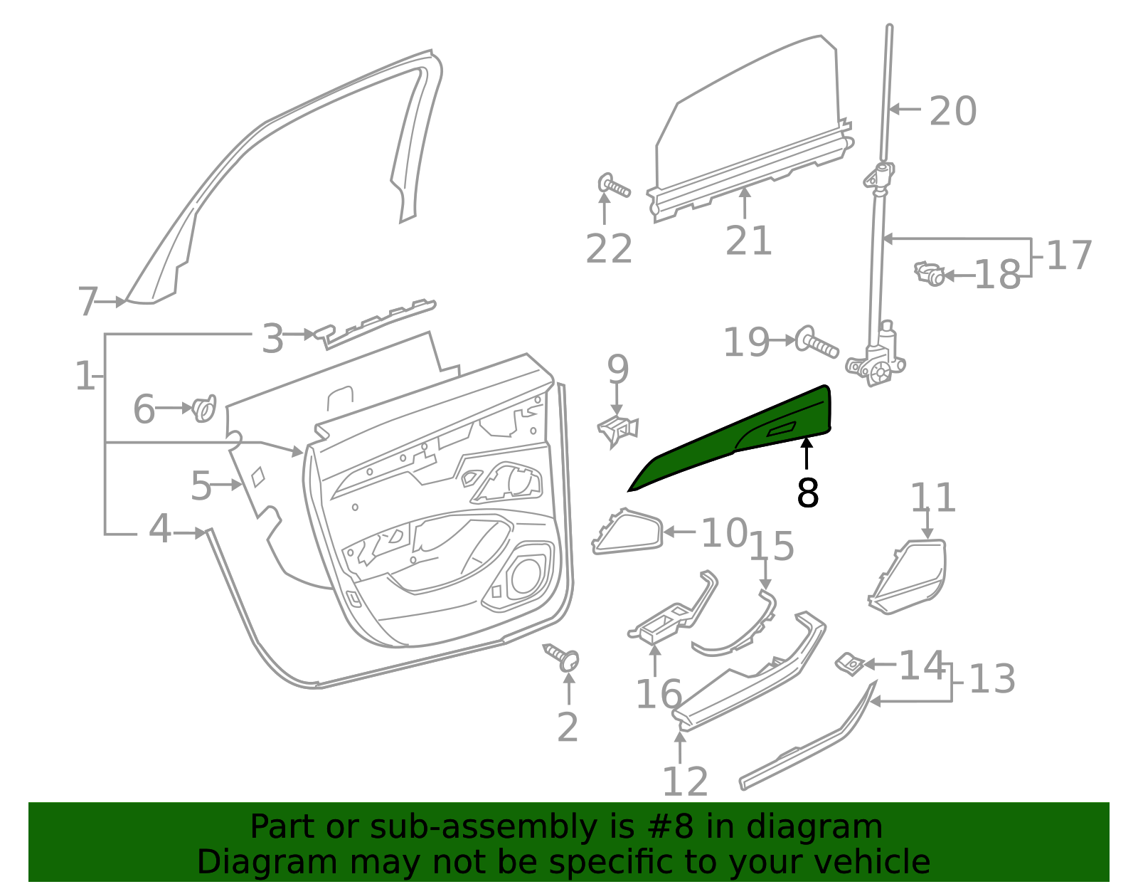 4N4-867-085-CL-2YA - Insert Panel 2019-2021 Audi | Audi OEM Parts