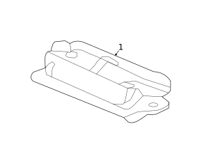34100-TBA-A11 - License Lmp Assembly 2016-2021 Honda | Honda Parts Online
