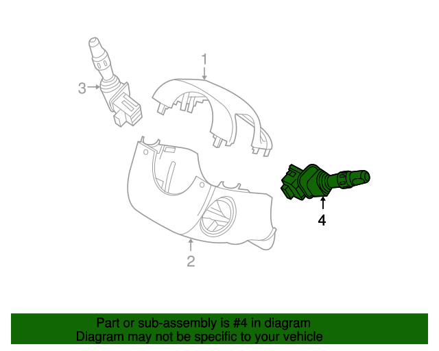 37420-85Z10 - Turn Signal Switch - 2004-2008 Suzuki | World OEM Parts ...