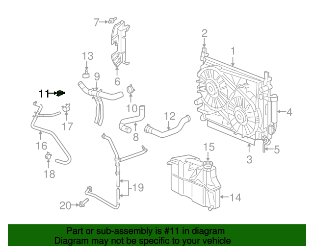 2007-2022 Mopar Tube Clamp 4596498aa | TascaParts.com