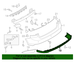 Genuine OEM Ford Part - Valance Panel F1EZ-17F828-A | Genuine OEM Ford ...