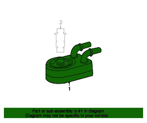 Cooler-Engine Oil 4884757AE | TascaParts.com