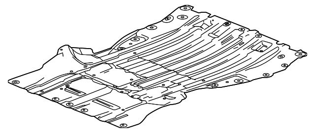 42802341 GM Front Compartment Air Deflector | GM Parts Store