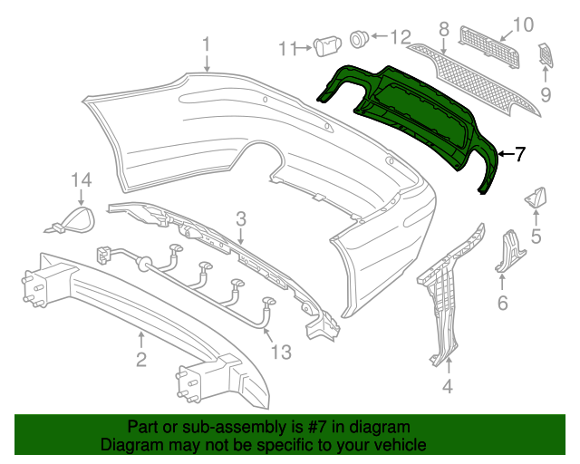 2011-2012 Mercedes-Benz Valance Panel 230-885-38-25 | AutoNationParts.com