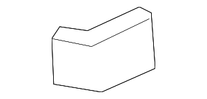 11562563 - Rocker Panel Molding Retainer 2008-2012 Chevrolet Malibu ...