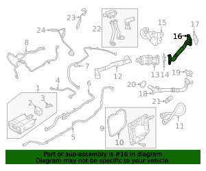 2018-2022 Ford Exhaust Gas Re-Circulation (Egr) Tube K2GZ-9E469-B ...