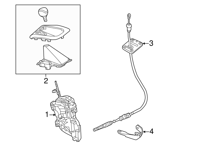 2014-2021 Ram Shifter 5154965AE | TascaParts.com