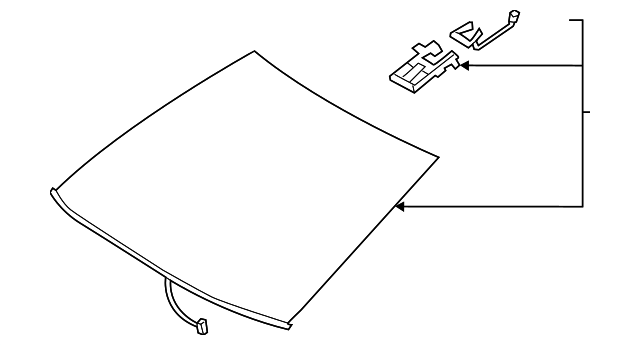 2019-2023 Lexus Windshield 56101-76949 | toyolexparts