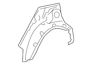 2006-2011 Lexus Outer Wheelhouse 61632-30210 | OEM Parts Online