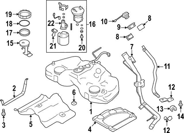 2023-2024 Subaru BRZ Pump Assembly 42021CC010 | OEM Parts Online