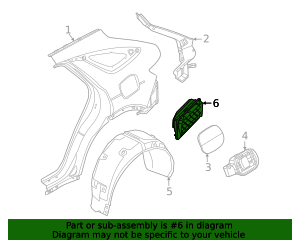 2022-2024 Genesis Grille Assembly Air Extractor 97525-AR000 | World OEM ...