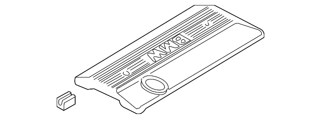 11127526445 - 1998-2006 BMW Trim Cover (11-12-7-526-445) | BMW of South ...