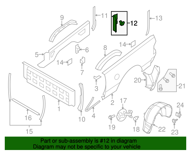 Reinforce 68534135aa | TascaParts.com