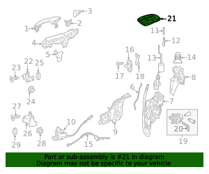 213-905-48-11-9999 - Transmitter 2018-2023 Mercedes-Benz ...