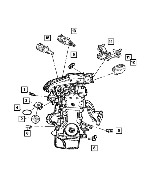 Sensors for 2005 Dodge Neon | Mopar eStore