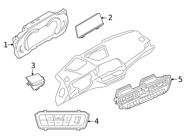 Genuine BMW 61-31-5-A16-B17 | Headlamp Switch | FREE Shipping on Most ...