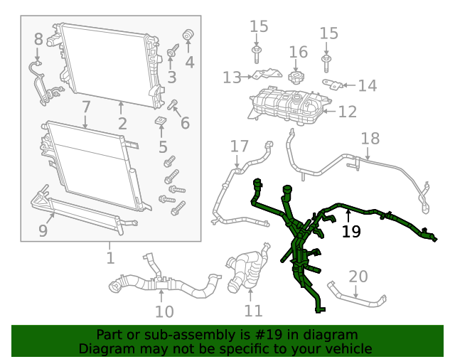 68309998AC - Side Step Right - 2020 Ram 1500 | Mopar Parts Canada