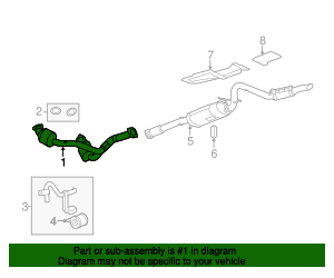 2011-2019 GM 3-Way Catalytic Converter 19418930 | GM Parts Center