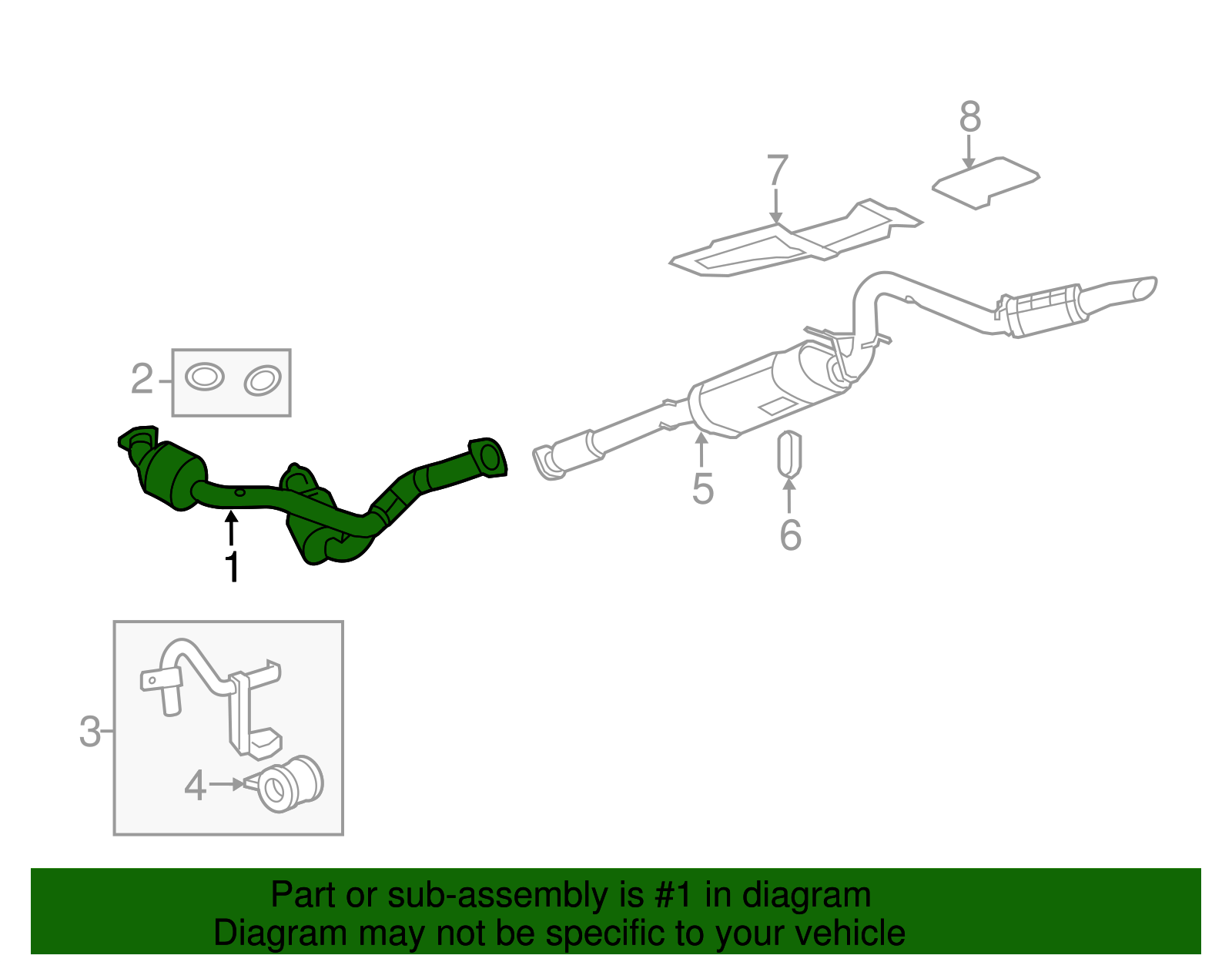Buy Genuine GM Auto Parts - Converter (Part # 19420277) | GM Parts Store