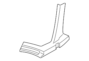 2012-2015 Audi Bumper Cover Support Rail 4G8-807-083 | AutoNationParts.com