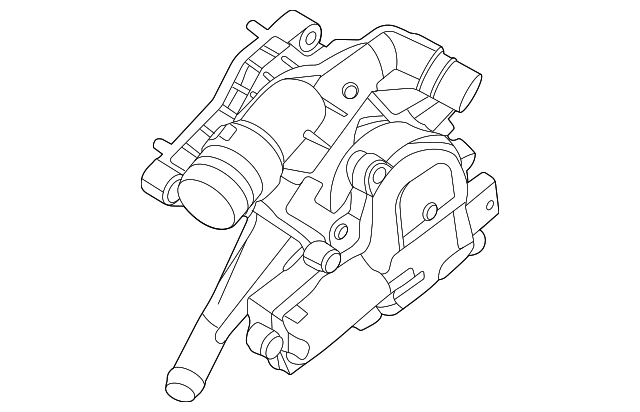 Genuine Thermostat Unit for 2020-2024 Hyundai | Part# 25600-2M810 ...