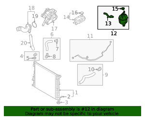 2022-2024 Hyundai Tucson Reservoir Assembly 25430-P0100 | OEM Parts Online