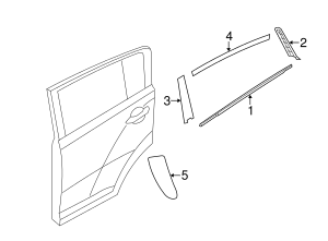 86391-3W000 - Black Out Tape 2011-2016 Kia Sportage | Kia.Parts Store