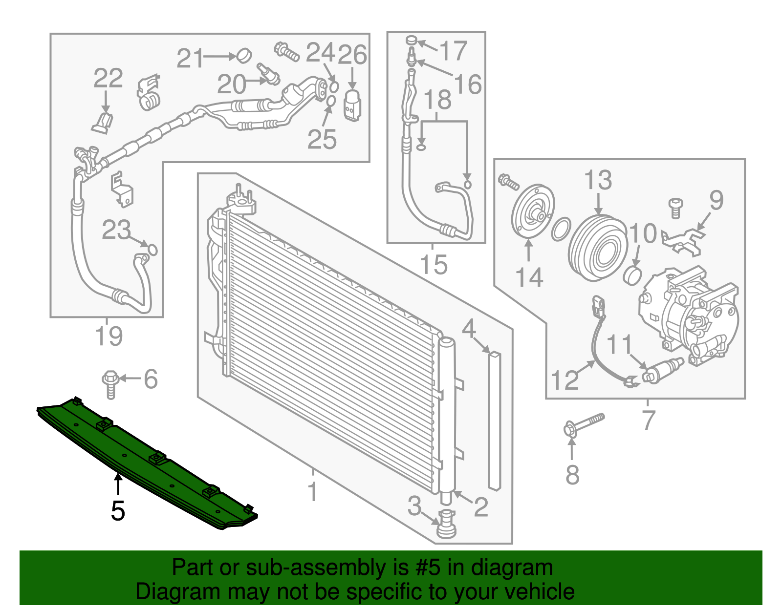 2014-2019 Kia Soul | Air Guide | 29134-B2000 | Kia Auto Parts