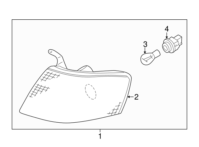 26717-30P00 - Bulb 1990-2001 Nissan | Nissan Parts & Accessories Online