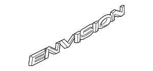 2019-2021 Buick Envision Liftgate Vehicle Name Plate 84392403 GM ...