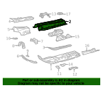 58113-0R040 - Center Floor Pan - 2019-2023 Toyota RAV4 | OEM Genuine ...