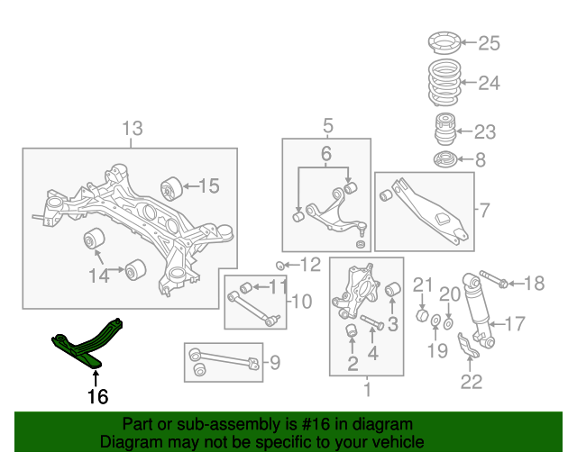 55470-0W000 - Stay Bracket 2011-2013 Kia Sorento | Kia.Parts Store