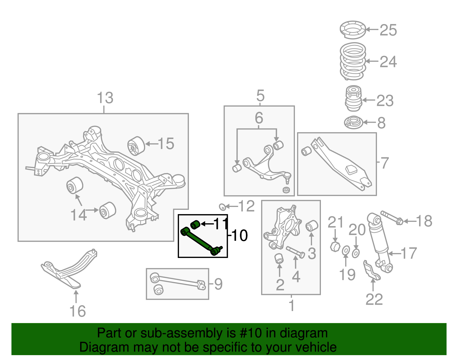 55250-3J010 - Lateral Arm 2011-2013 Kia Sorento | Kia.Parts
