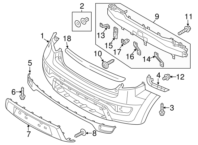2012-2013 Kia Soul Center Molding 86612-2K500 Kia Parts Store Kia ...