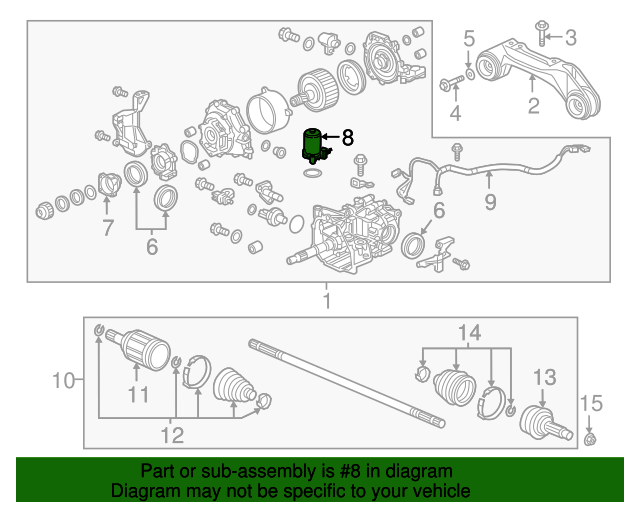 41013-5TG-305 - Motor Kit 2016-2017 Honda | Honda Parts Online