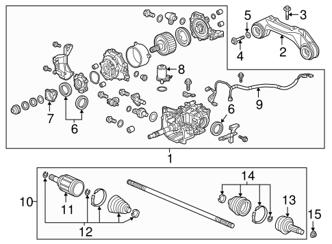 Differential for 2018 Honda CR-V | Honda Parts Online