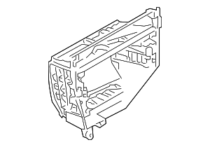 51457034118 - 2004-2010 BMW Center Bracket (51-45-7-034-118) | BMW of ...