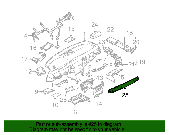 Genuine BMW 51-45-6-970-268 | Trim Molding | FREE Shipping on Most ...