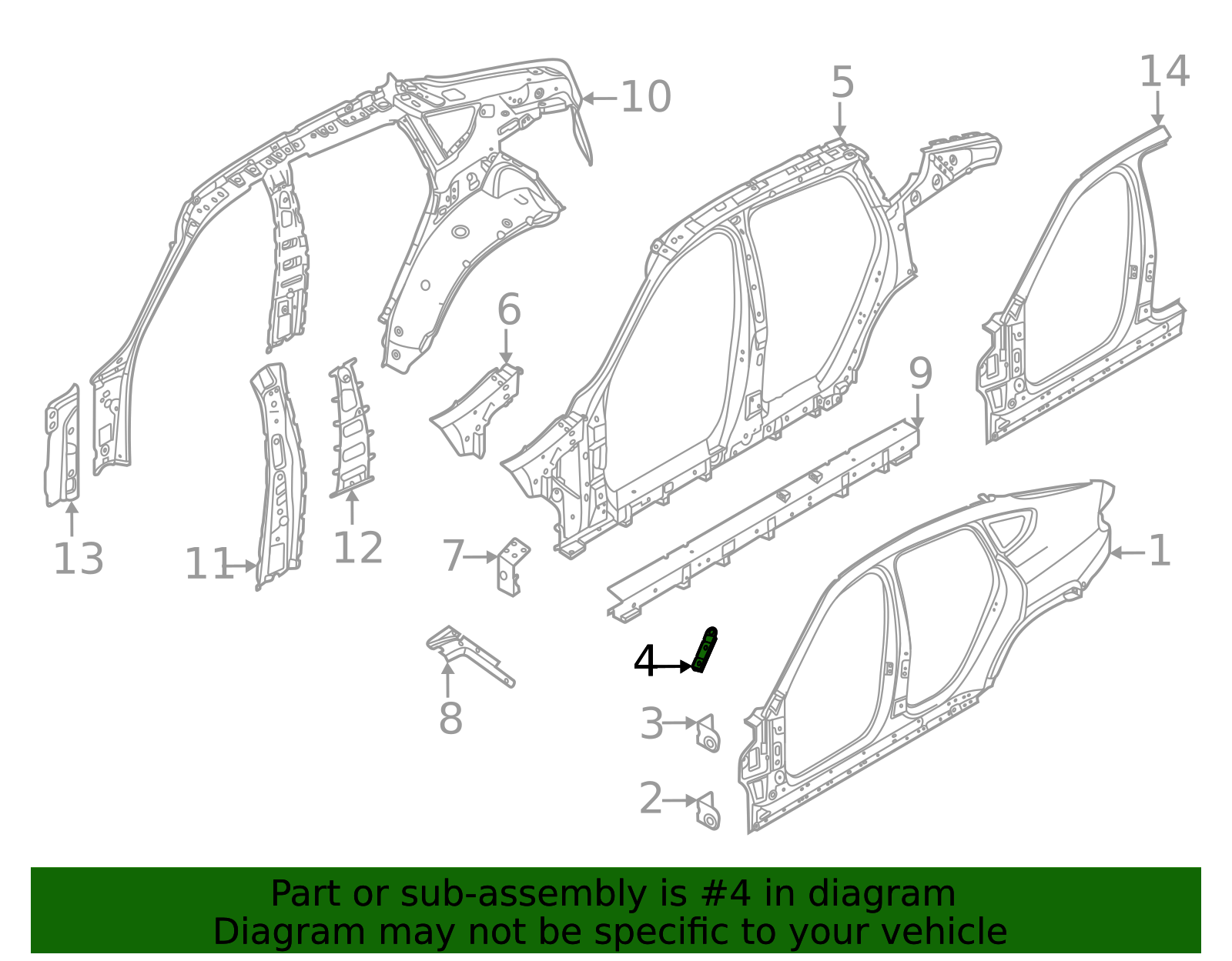 41-00-9-481-391 - Uniside Assembly Outer Support - 2019-2025 BMW | BMW ...